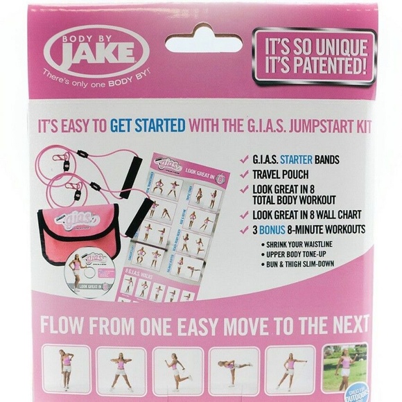 Body By Jake | Other | Body By Jake Gym In Shoe Set Exercise Ab Workout ...